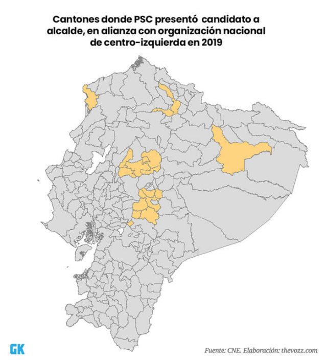 ¿Es el Partido Social Cristiano la primera fuerza política del Ecuador?