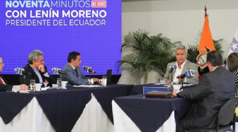 Xavier Macías y María Auxiliadora Patiño en el caso INA Papers