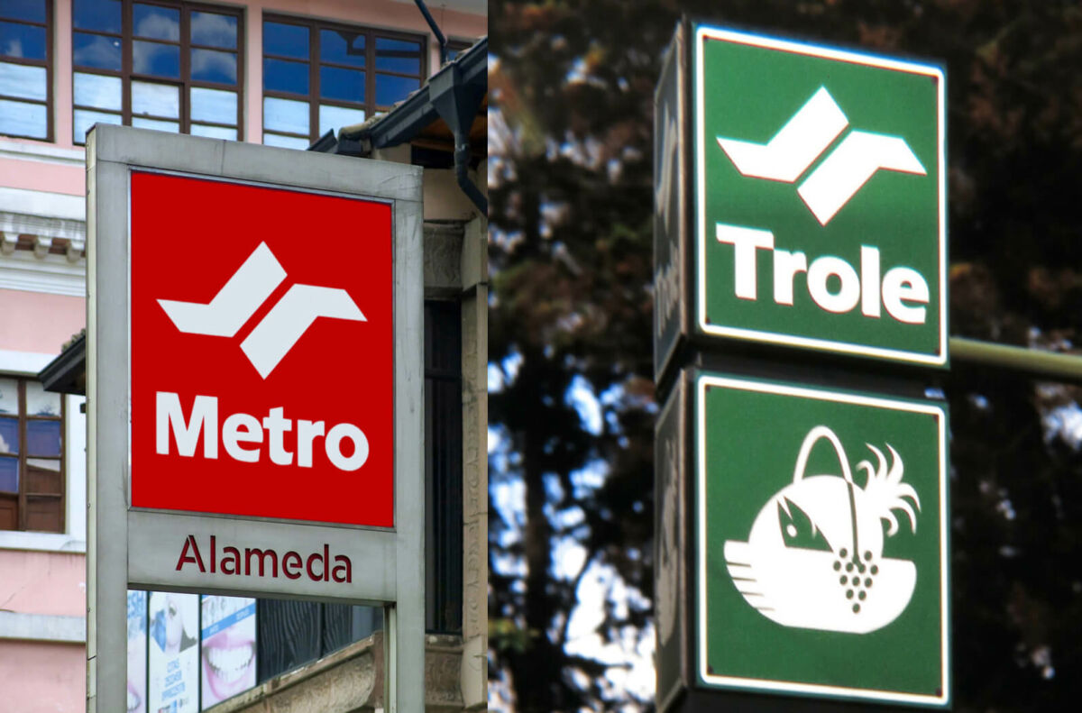 Hay un problema con el logo del Metro de Quito